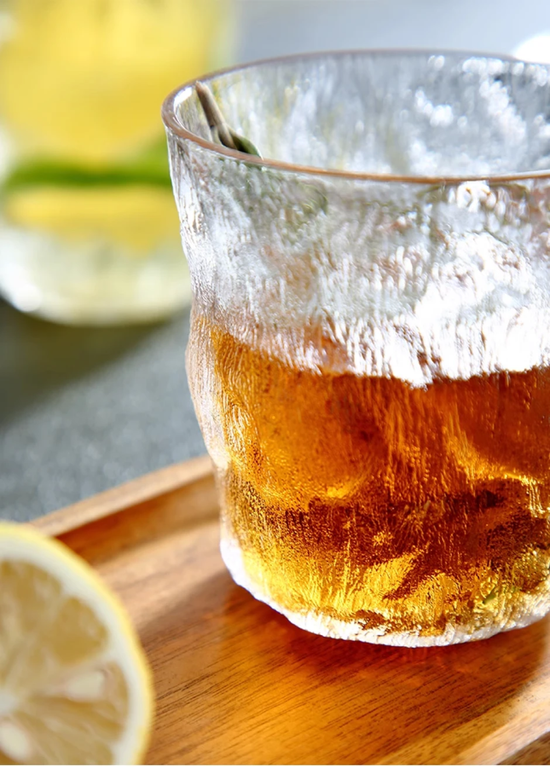 Glacier Ice Frosted Drinking Glasses – Terra Powders