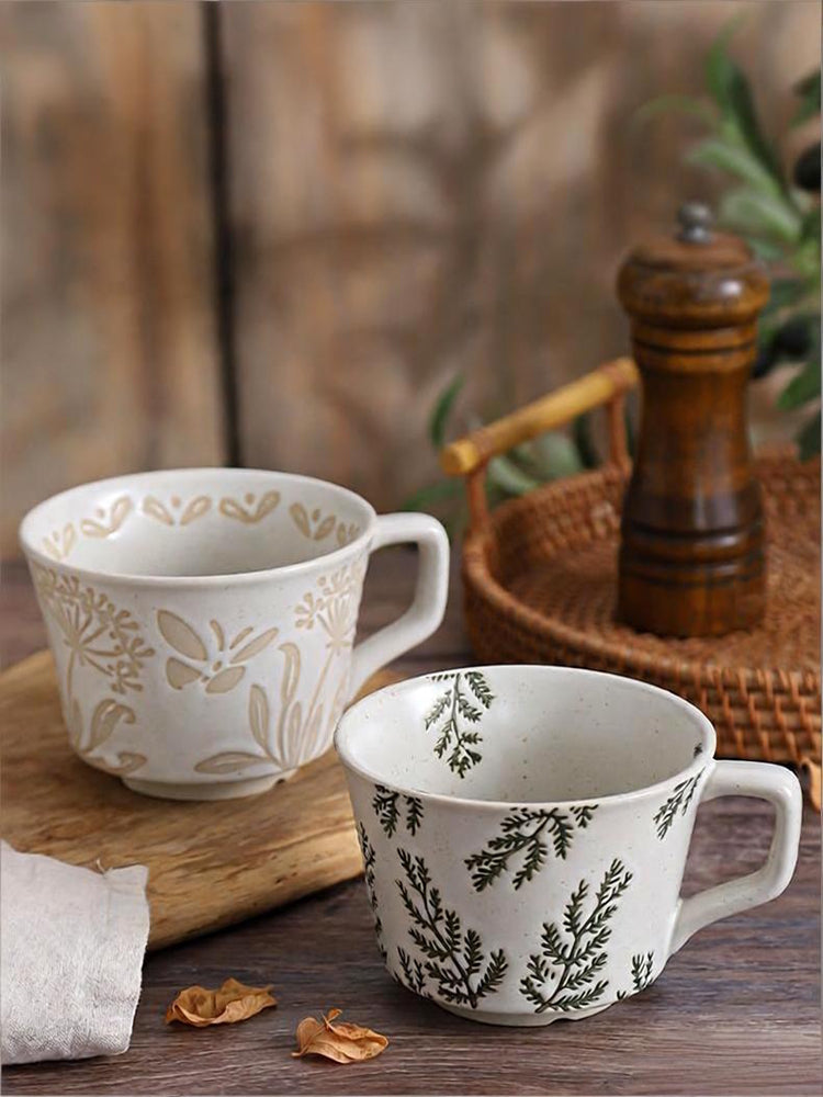 Organic Botanics Ceramic Tea Cups With Exposed Base – Terra Powders