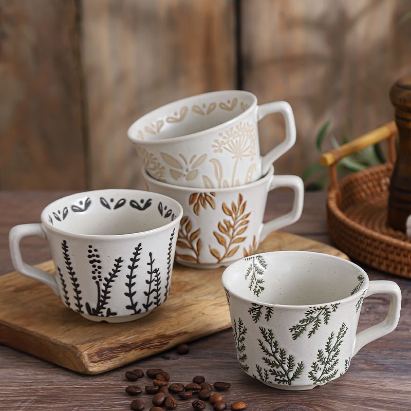Organic Botanics Ceramic Tea Cups With Exposed Base – Terra Powders