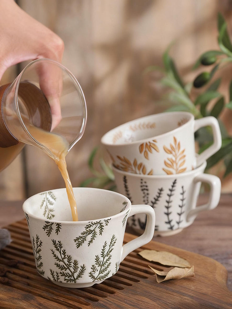 Organic Botanics Ceramic Tea Cups With Exposed Base – Terra Powders