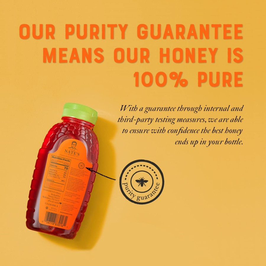 Nature Nate's Honey Co 100% Pure Organic Raw & Unfiltered Honey – Terra ...