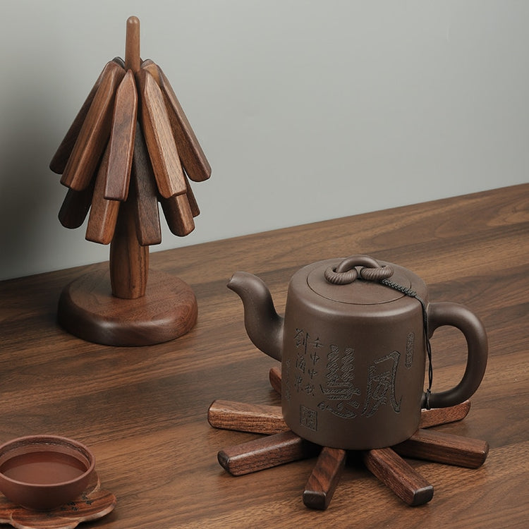 Wood Collapsible Hot Pad Trivet Tree – Terra Powders