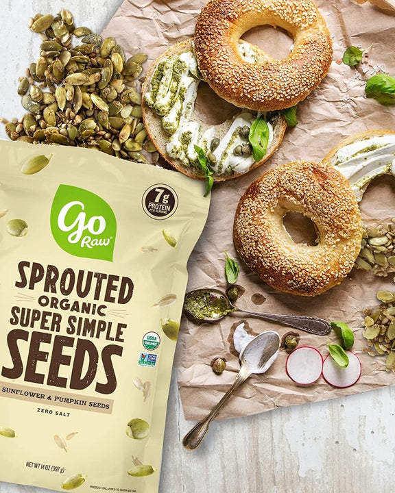 Go Raw Sprouted Organic Super Simple Seeds Zero Salt 14oz – Terra Powders
