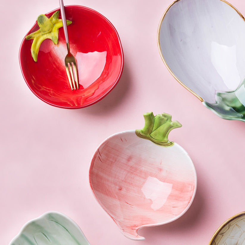 Vegetable Shaped Ceramic Decorative Serveware – Terra Powders