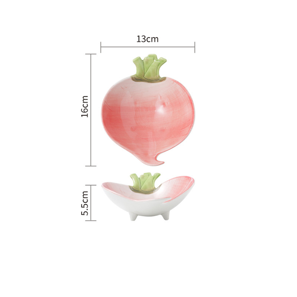 Vegetable Shaped Ceramic Decorative Serveware – Terra Powders