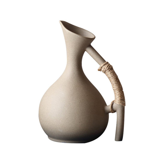 Organic Modern Style Ceramic Water Pitcher – Terra Powders